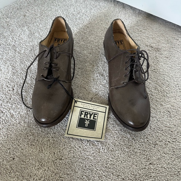 Frye | Shoes | Frye Womens Dark Brown Oxfords | Poshmark